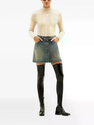 COURREGES Reedition Ribbed-knit Sweater