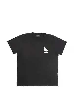 HTC LOS ANGELES Logo-print Cotton T-shirt - Black