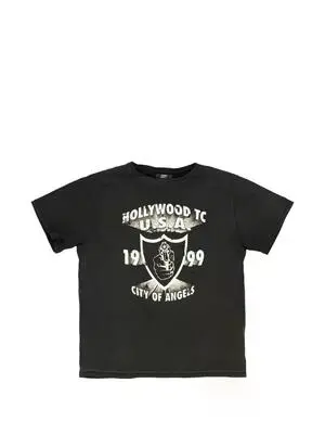 HTC LOS ANGELES City Of Angels Graphic-print T-shirt - Black