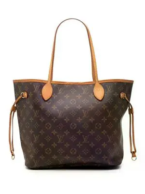 LOUIS VUITTON 2016 Monogram Neverfull Mm Tote Bag - Brown
