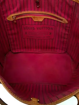 LOUIS VUITTON 2016 Monogram Neverfull Mm Tote Bag