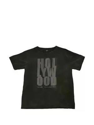 HTC LOS ANGELES Logo-print T-shirt - Black