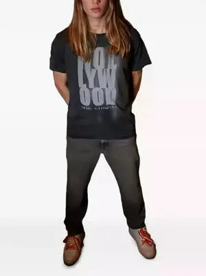 HTC LOS ANGELES Logo-print T-shirt