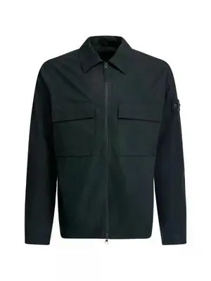 Stone Island Logo-patch Shirt Jacket