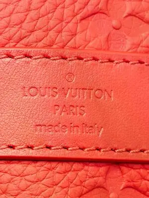 LOUIS VUITTON Keepall Bandoulière 50 Monogram Bag - Red