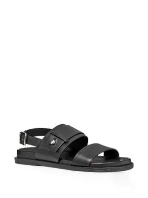 Geox Adelash Buckle-fastening Double-strap Sandals - Black