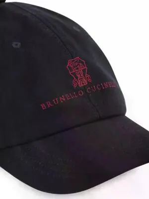 Brunello Cucinelli Logo-embroidered Garment-dyed Baseball Cap