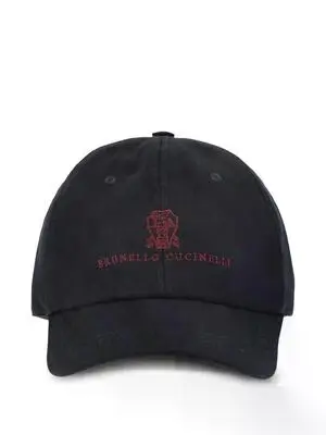 Brunello Cucinelli Garment-dyed Baseball Cap - Black