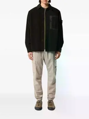 Stone Island Corduroy-patchwork Jacket
