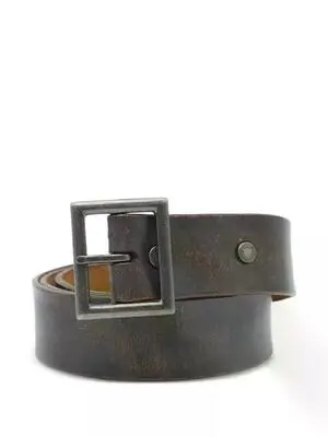 HTC LOS ANGELES Calico Leather Belt