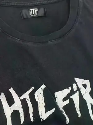 HTC LOS ANGELES Distressed-effect Print T-shirt