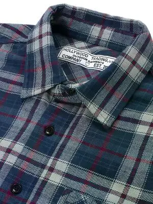 HTC LOS ANGELES Check Cotton-flannel Shirt