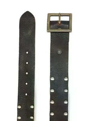 HTC LOS ANGELES Isadora Stud-embellished Leather Belt