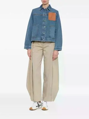 Loewe Pleated Straight-leg Trousers