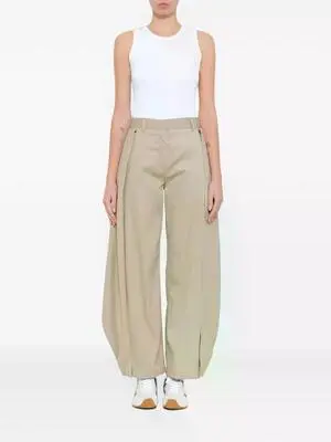 Loewe Pleated Straight-leg Trousers