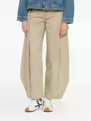 Loewe Pleated Straight-leg Trousers