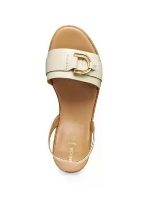 Geox Naileen Buckle-detail Slingback Sandals