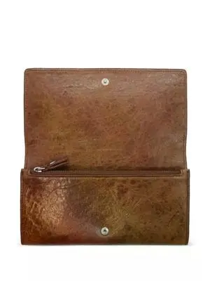 HTC LOS ANGELES Flower-studded Leather Wallet