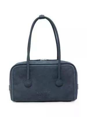 MARGESHERWOOD Boston Nubuck-leather Tote Bag - Blue