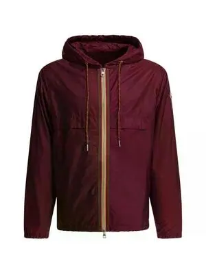 Moncler Logo-patch Hooded Jacket - Red