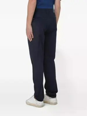 JECKERSON Slim-fit Gabardine Trousers - Blue
