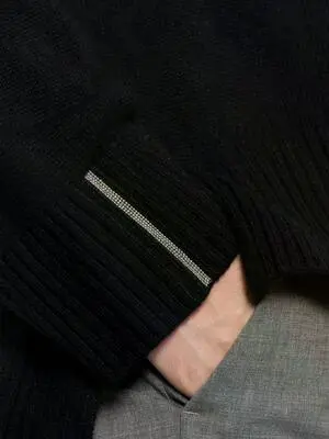 Peserico V-neck Ribbed-trim Jumper