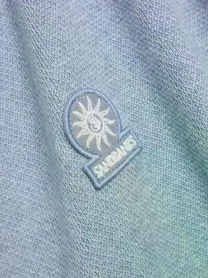 SANDBANKS Contrast-trim Logo-patch Shirt