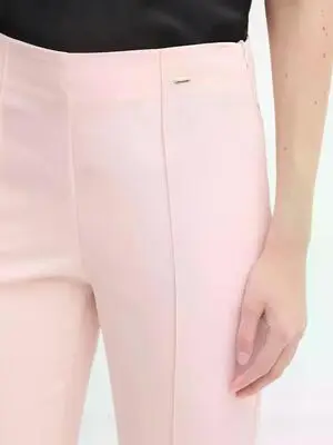 GAUDI Pressed-crease Flared Trousers