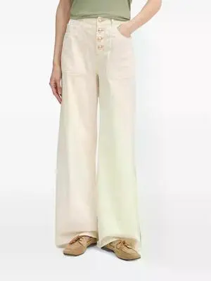 GAUDI Button-fastening Wide-leg Jeans