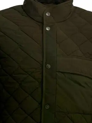 Stone Island Quilted Panelled Jacket