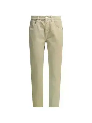 Brunello Cucinelli Five-pocket Straight-leg Jeans - Neutrals