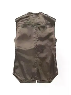 Rick Owens Draped Sleeveless Top