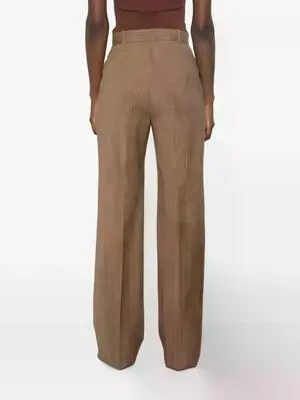 Max Mara Stripe-pattern Straight-leg Trousers