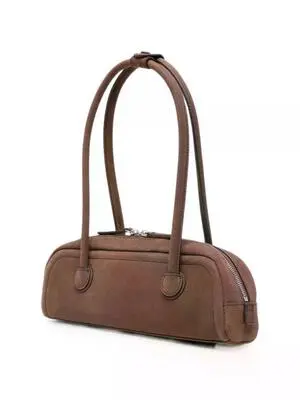 MARGESHERWOOD Logo-embossed Leather Tote Bag