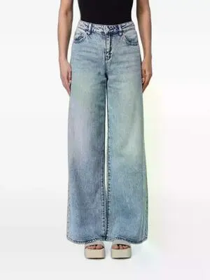 Armani Exchange Wide-leg Jeans