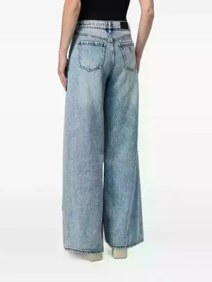 Armani Exchange Wide-leg Jeans