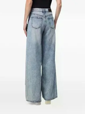Armani Exchange Wide-leg Jeans
