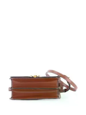 Burberry Tb Flap Bag Canvas Small Shoulder Bag