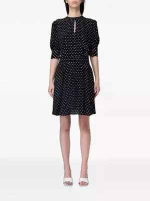 MAR DE MARGARITAS Kimberly Polka-dot Mini Dress