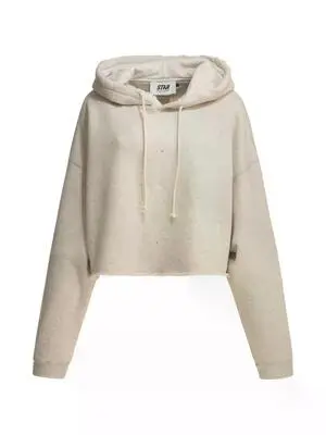 GOLDEN GOOSE Crystal-embellished Hoodie - Neutrals