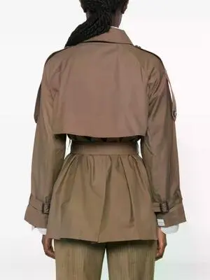 Max Mara Double-breasted Belted Coat
