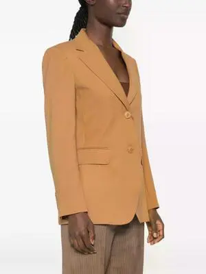 Max Mara Single-breasted Notched-lapels Blazer
