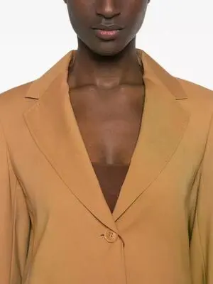 Max Mara Single-breasted Notched-lapels Blazer