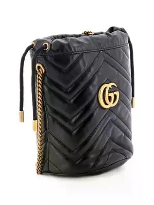 Gucci Gg Marmont Matelassé Leather Mini Bucket Bag