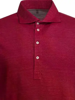 Brunello Cucinelli Short-sleeve Polo Shirt