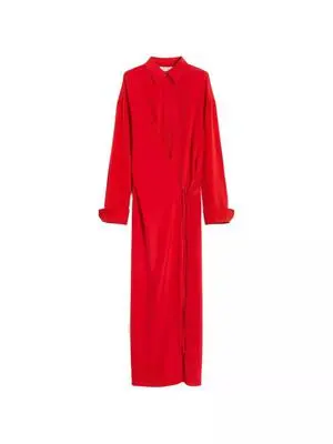 Sportmax Draped Wrap-style Midi Dress