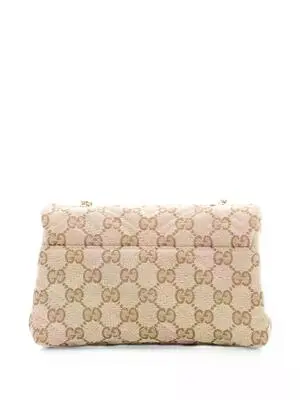 Gucci Gg Marmont Gg Canvas Mini Shoulder Bag