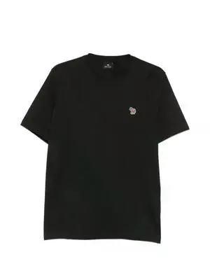 Paul Smith Logo-patch T-shirt - Black