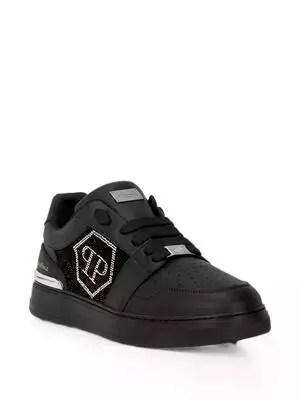 Philipp Plein Lo-top Sneakers Crystal Hexagon