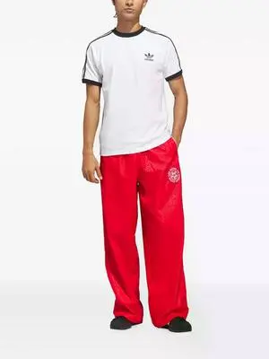 Adidas Logo-patch Track Pants - Red
